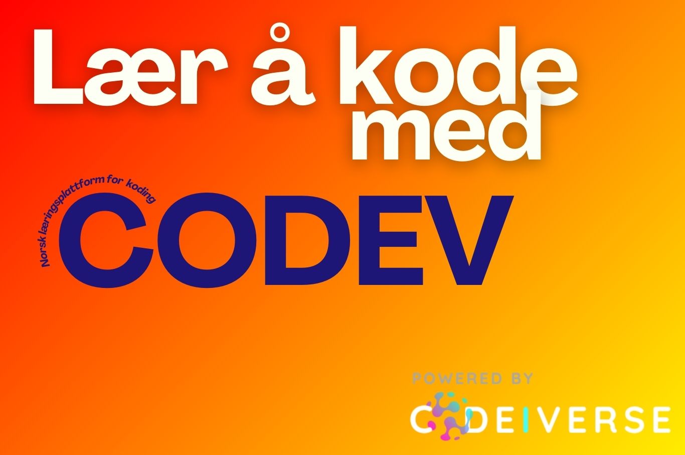 CODEV - koding på norsk